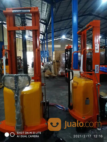 Handlift Electric Stacker Lifter Kapasitas 1 dan 2 Ton Bergaransi di ...