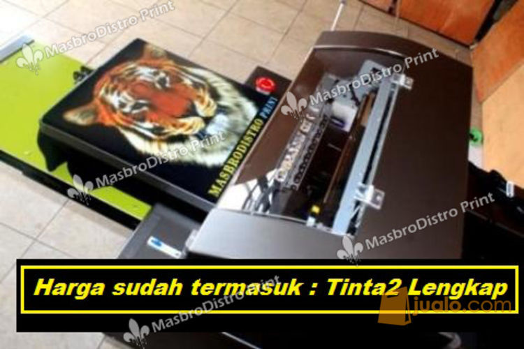 Paket Lengkap Printer Sablon Kaos DTG A3 New + Mesin Press ( Termurah ...