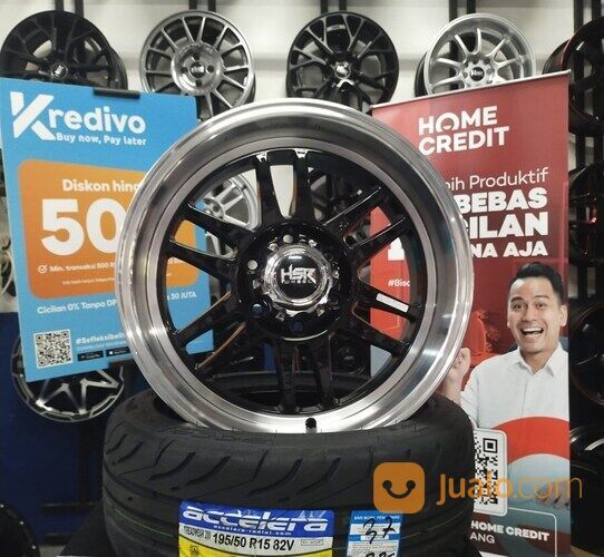 Velg Mobil R18 BOROKO BLY01 HSR Lebar 9 Inch Lubang 6 Buat Pajero ...