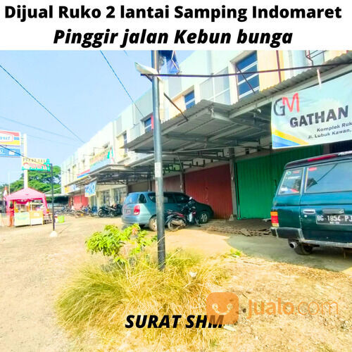Ruko Kosong 2 lantai Jalan Lubuk Kawah Kebun Bunga di Kota Palembang, Sumatera Selatan | Jualo.com