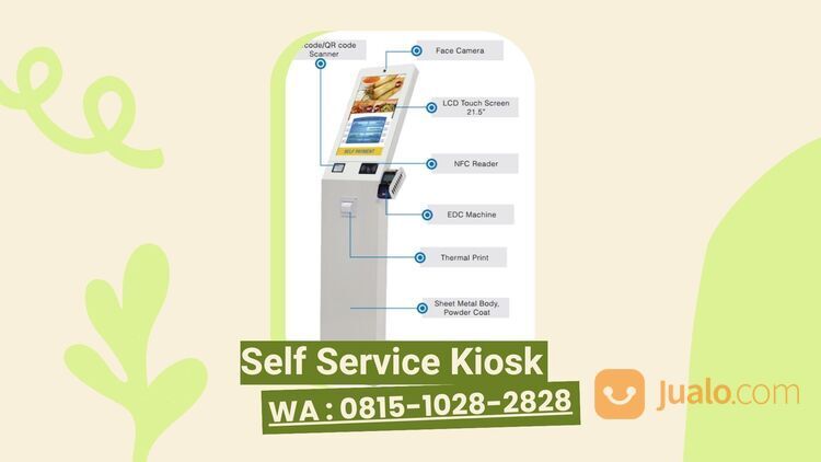 Promo! Self Sercive Kiosk Terbaik Jakarta, WA : 081510282828, contoh ...