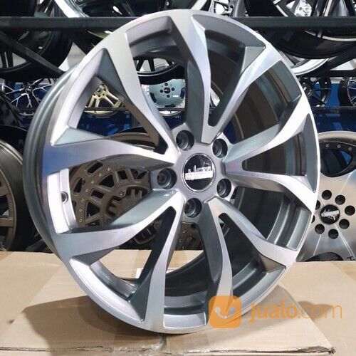 Velg Mobil Original Ring 17 SHIGA XH115 HSR Buat Mercy Audi HRV Innova ...