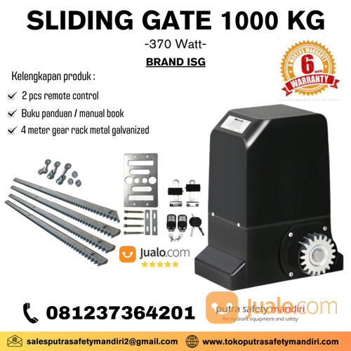 MESIN PINTU GERBANG GESER OTOMATIS SMART AUTOMATIC SLIDING GATE ISG ...