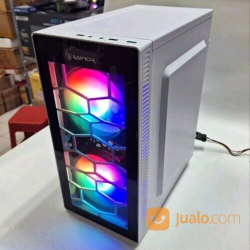 Casing Gaming Raptor Powermax CPM700 include PSU 500WATT + 2 fan RGB ...