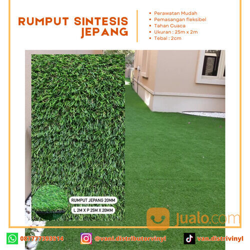 Rumput Plastik/Hiasan Dinding/Rumput Sintesis - Rumput JEPANG 20mm di ...