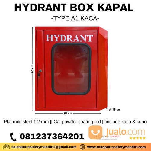 KOTAK ALAT PEMADAM BOX FIRE HYDRANT SAFETY TYPE A1 KAPAL INDOOR 52 x 66 ...