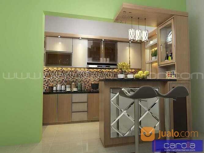 Kitchen Set Mini Bar Perabot Dapur Kabinet Dapur Minimalis Custom ...