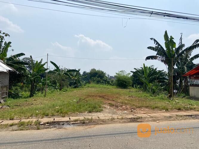 Tanah Tepi Jalan Raya Akses Bagus 15 Menit Pintu Tol Pamulang di Kota ...