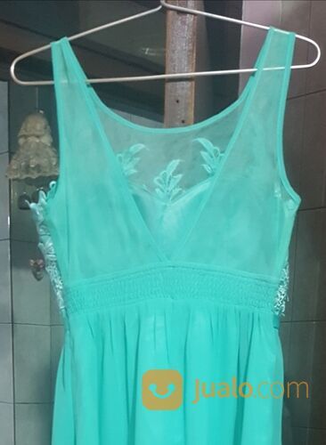 Dress Pesta Hijau Tosca cantik untuk team bridesmaid di Kota Jakarta ...
