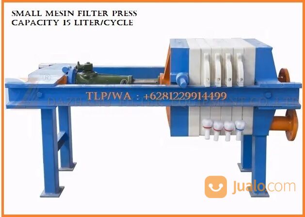 MESIN FILTER PRESS WWTP BELL PRESS LIMBAH OLI MINYAK MAKANAN di Kota ...