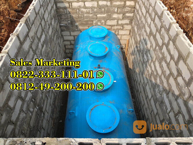 Tangki WTP, STP, IPAL, BIO REAKTOR FIBERGLASS Ramah Lingkungan di Kab ...