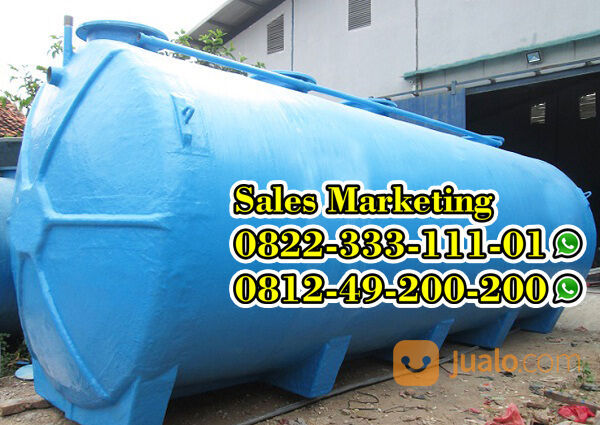 Tangki BIO REAKTOR, STP, IPAL FIBERGLASS Ramah Lingkungan di Kab ...
