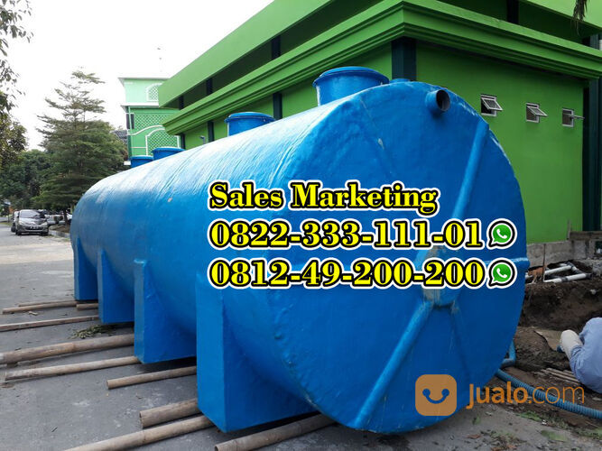 Tangki BIO REAKTOR, STP, IPAL FIBERGLASS Ramah Lingkungan di Kab ...