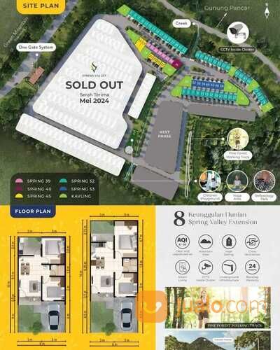 Spring Valley Extension Sentul City di Kota Bogor, Jawa Barat | Jualo.com