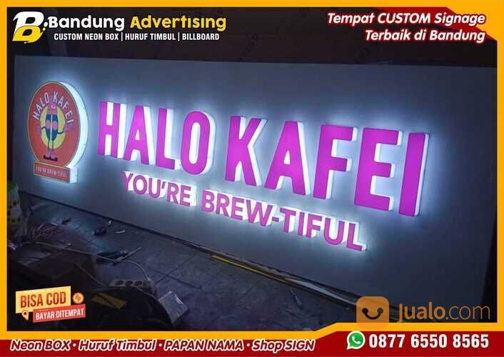 Sign Board Huruf Timbul dan Neon Box LED di Kota Sukabumi, Jawa Barat ...