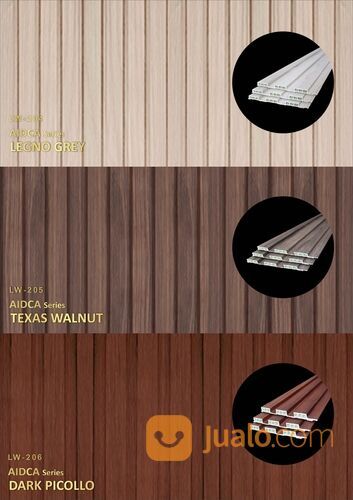 Wall Panel AIDCA Series - WPC - Panel Dinding Lebar 20CM Panjang 2,95M ...