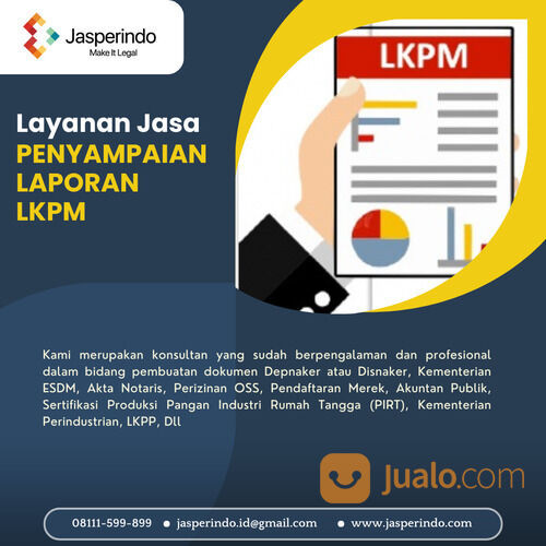 PENYAMPAIAN LAPORAN LKPM di Kota Tangerang Selatan, Banten | Jualo.com