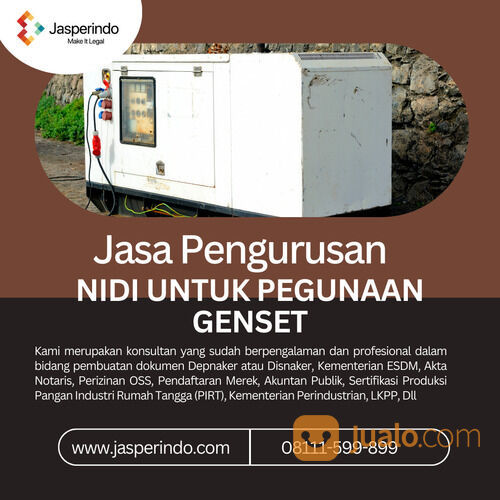 NIDI UNTUK PEGUNAAN GENSET di Kota Tangerang Selatan, Banten | Jualo.com