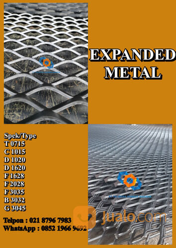 EXPANDED METAL BERBAGAI UKURAN DAN COSTUM di Kota Jakarta Selatan, DKI ...