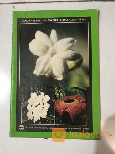 Buku: Bunga Nasional dan Maskot Flora-Fauna Daerah, tahun 1990 di Kota ...