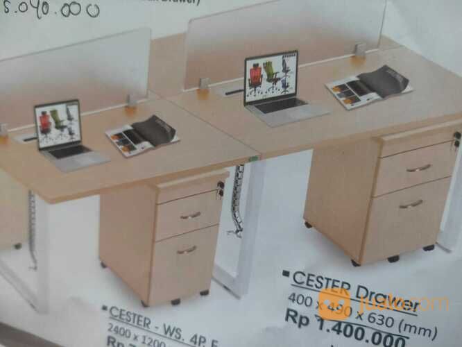 Meja Workstation Kantor 087784314385 di Kota Bekasi, Jawa Barat | Jualo.com