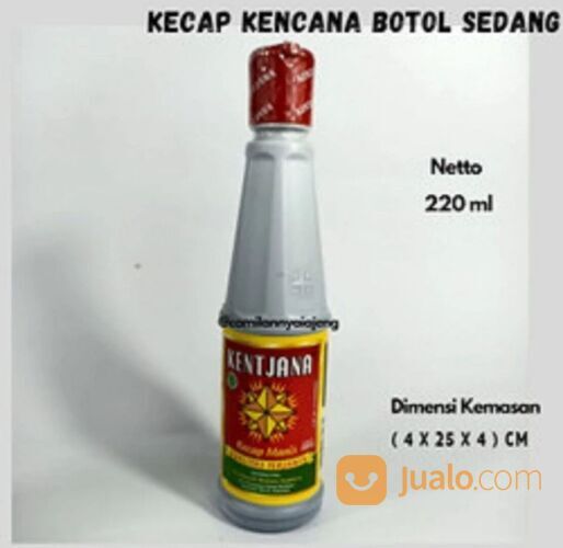 Kecap Manis Kentjana - Kemasan Botol Plastik 220 ml Murah di Kab ...