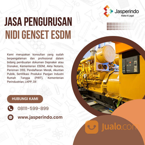 NIDI GENSET ESDM di Kota Tangerang Selatan, Banten | Jualo.com