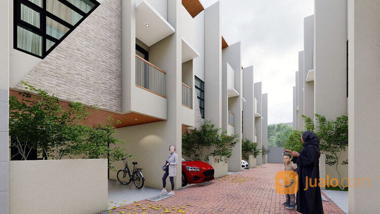 Townhouse Baru 3 Lantai di Utan Kayu Jakarta Timur Dekat Graha BNPB ...