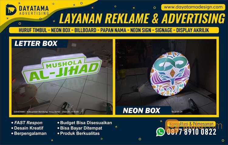 Harga Neon Box Bandung | Dayatama Advertising di Kota Bandung, Jawa ...
