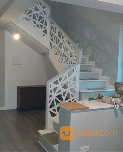 Railing balkon - railing tangga - railing pagar laser cutting metal di ...