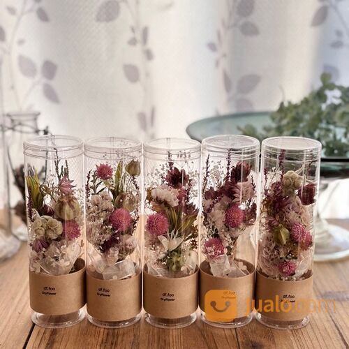mika tabung kemasan bunga kering korea aesthetic d3,5 t10 harga per 10 ...