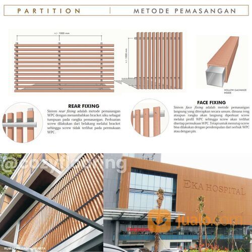 WPC Partisi Kayu Asri Original I Partisi Anti Rayap di Kota Jakarta ...