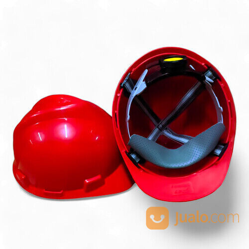 Helm proyek murah / helm proyek safety dilengkapi iner+tali dagu di ...