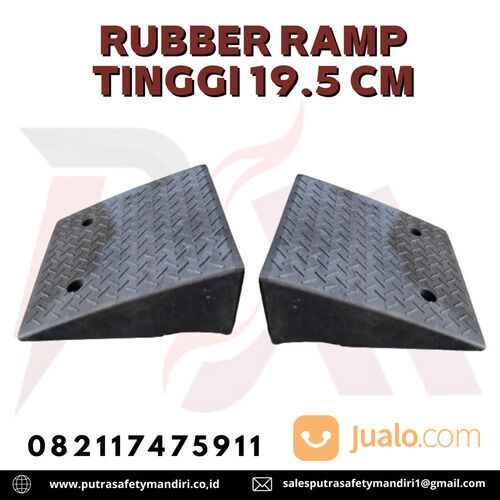 HEAVY DUTY PVC RAMP CURB RUBBER SOLID TANJAKAN MOBIL WHEELCHAIR KARET ...