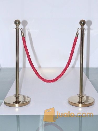 Tali Bludru Tiang Antrian Stainless - Rope Model Tambang di Kota ...
