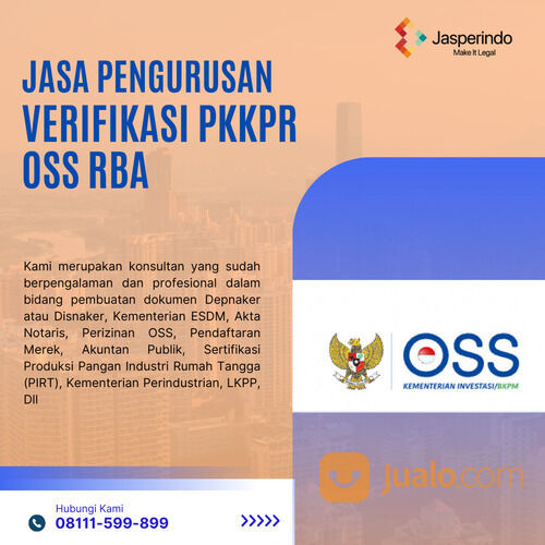 VERIFIKASI PKKPR OSS RBA di Kota Tangerang Selatan, Banten | Jualo.com