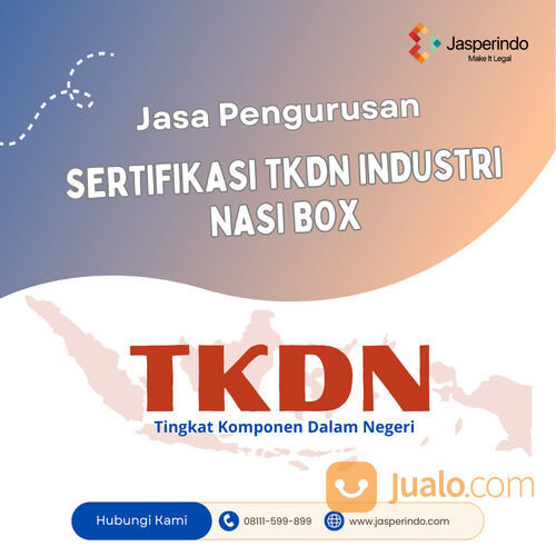 SERTIFIKASI TKDN INDUSTRI NASI BOX di Kota Tangerang Selatan, Banten | Jualo.com