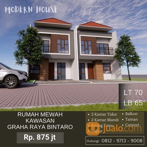 "RUMAH MURAH TANGERANG", 2 LANGKAH KE TRANSMART "GRAHA RAYA" (BINTARO ...