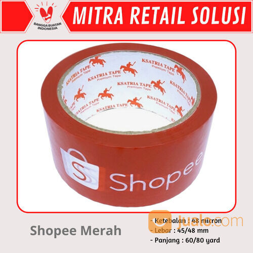 Lakban Shopee Orange 80 Yard di Kota Surakarta, Jawa Tengah | Jualo.com