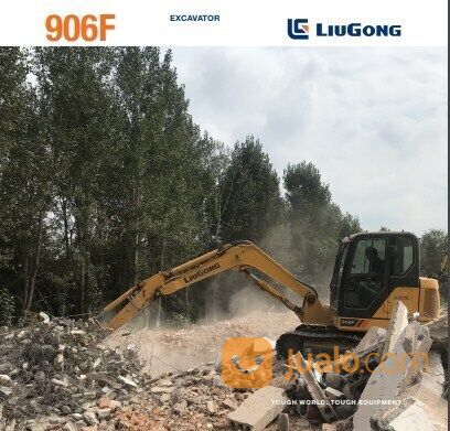 Excavator mini type 906F merek Liugong | Excavator tangguh di kelas PC ...