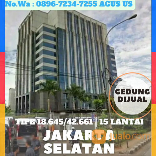 Gedung Jakarta Selatan 15 Lantai di Kota Jakarta Selatan, DKI Jakarta ...