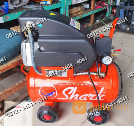 Air Compressor Listrik Shark 2 HP Kompresor Angin 2hp portable MZ20-25 ...