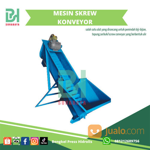 MESIN SKREW CONVEYOR di Kota Surabaya, Jawa Timur | Jualo.com