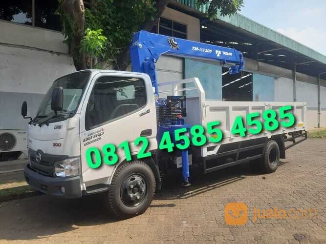 Hino Truck Crane Truk TMC Truk Mobile Crane Foco Truk Boom Truck Hiab ...