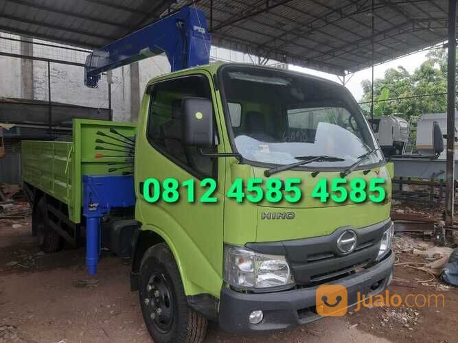 Hino Truk Crane Tadano Teleskopic 3 Ton Foco Truk TMC Truk Mobile Crane ...