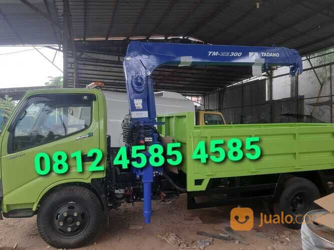 Hino Truk Crane Tadano Teleskopic TMC Truk Mobile Crane Foco Truk Hiab ...
