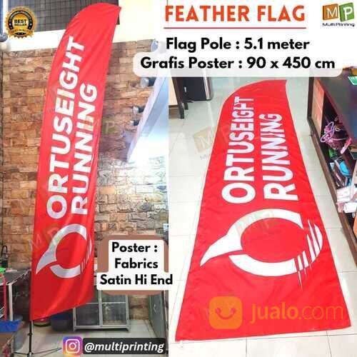 Flag Banner 5m-Flying Banner 5m-Beach Flag-Feather Flag-Sailflag ...