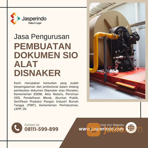 MEMBUAT DOKUMEN SIO ALAT DISNAKER di Kota Tangerang Selatan, Banten ...