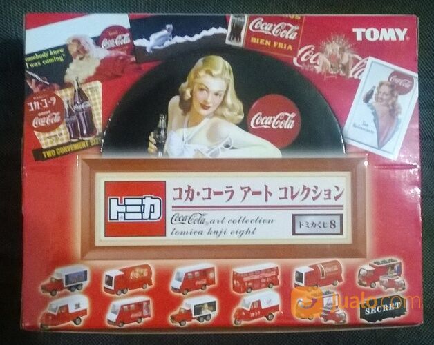 Tomica Tomy Coca Cola 12 mobil Coca Cola baru original skala 1/64 di ...