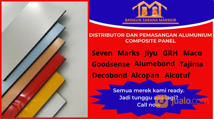 Kami sedia segala jenis merk ACP di Kota Surabaya, Jawa Timur | Jualo.com